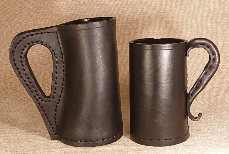 Complete Your Medieval Look with A Leather Tankard • Hidebound