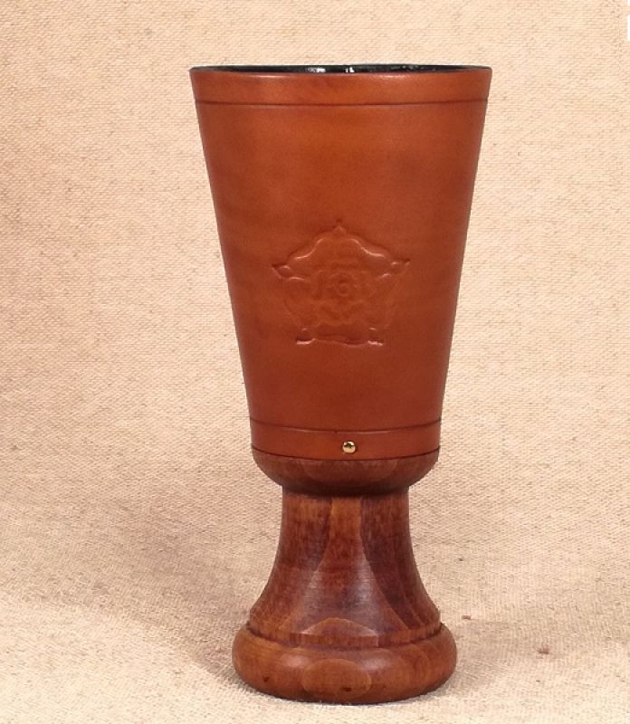 Leather Wine Goblet • Hidebound