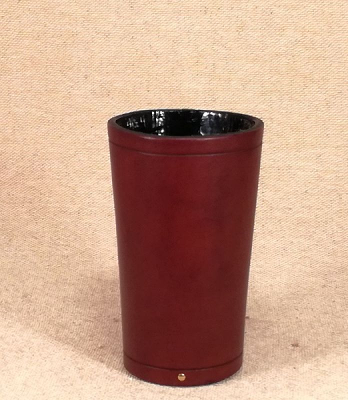 Leather Shive Beaker • Hidebound